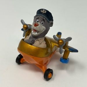 Disney | Toys | Disney Tailspin Baloo Pilot In Plane Small Die Cast Toy ...